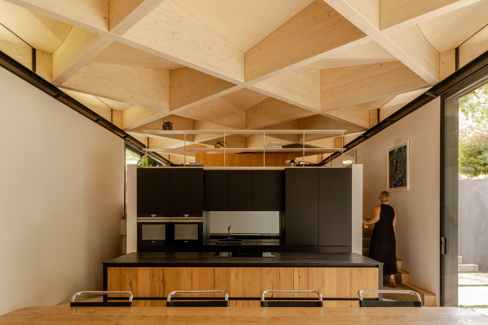 Arbour House is a London home with a striking timber roof | Wallpaper*