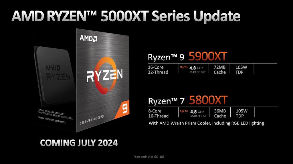AMD announces Zen 5 Ryzen 9000 processors launch in July — 16% IPC improvement for four new ...