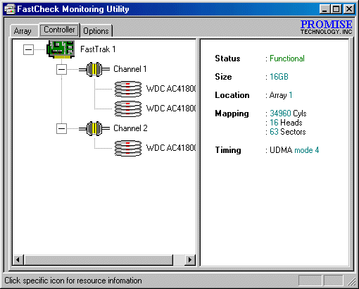 FastTrak Driver And Utilities - Fast and Inexpensive - Promise's ...