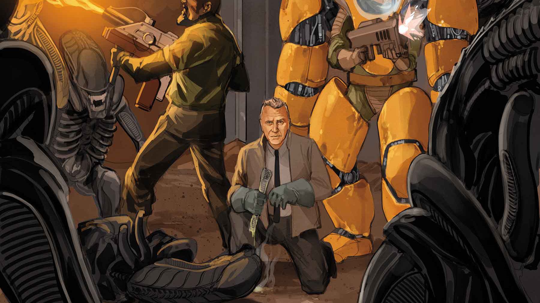 Xenomorphs are on the loose and it's Carter Burke's fault yet again in ...