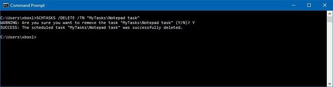 How to create scheduled tasks with Command Prompt on Windows 10 ...