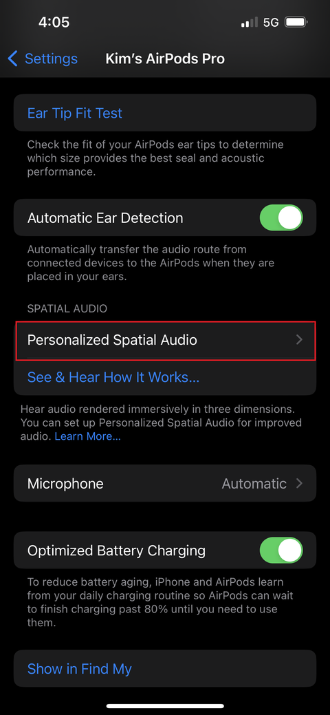 iOS 16: How to turn on personalized spatial audio on iPhone | Laptop Mag