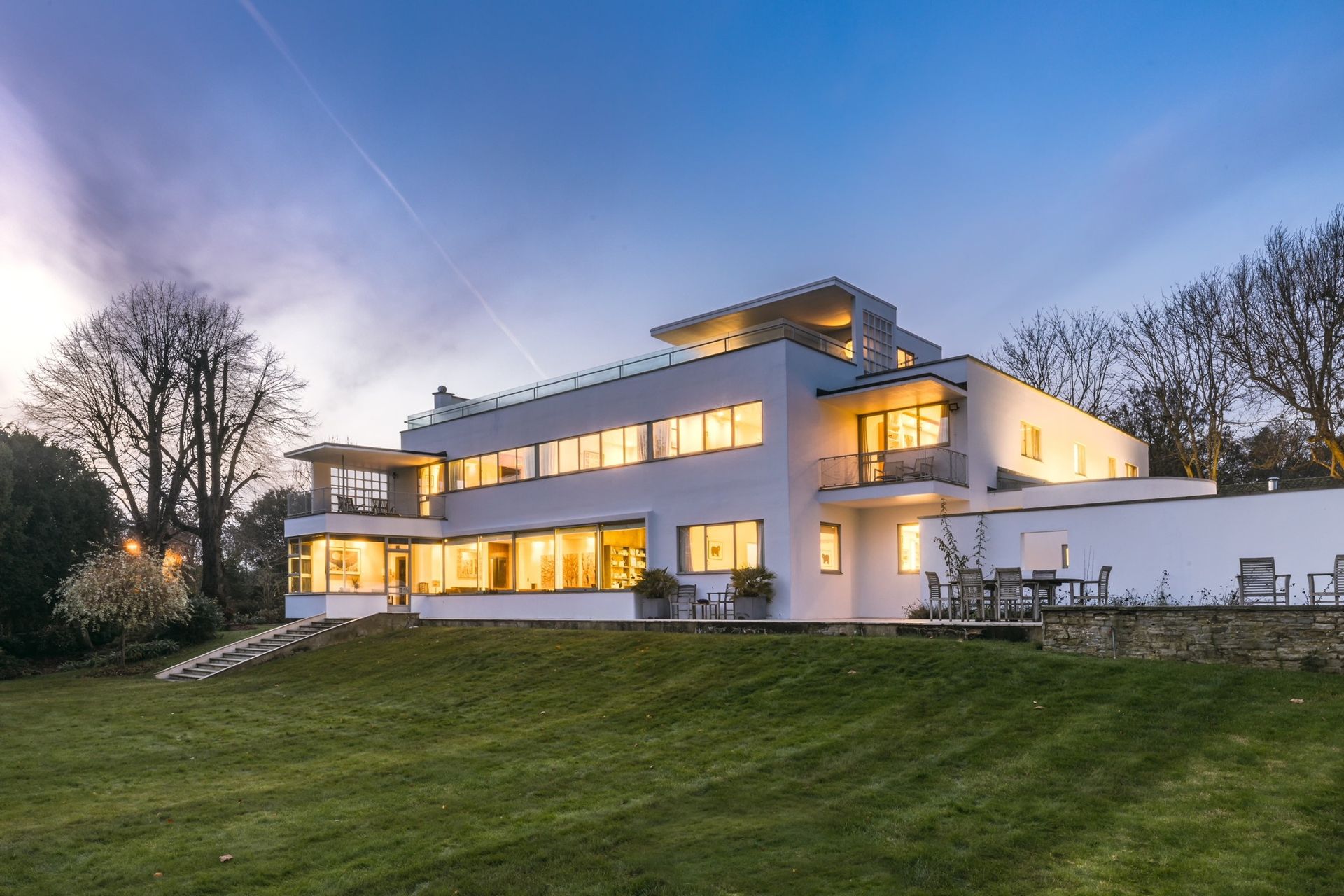 A country house with dour façade which hides some of the most amazing ...