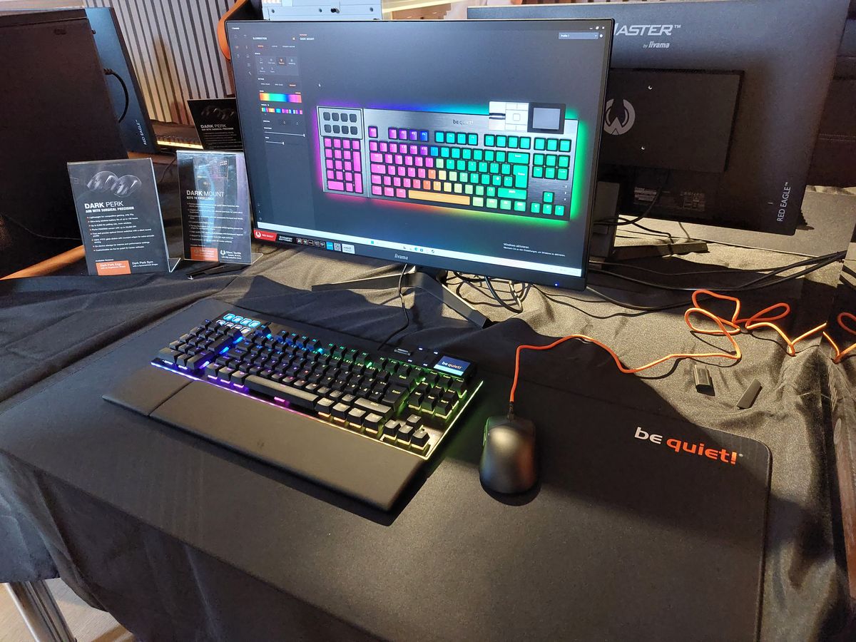 Be Quiet's created the quietest mechanical gaming keyboards I've ever ...