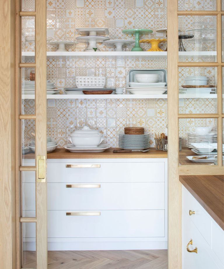 This kitchen's two pantries is a blueprint you'll want to copy | Homes ...