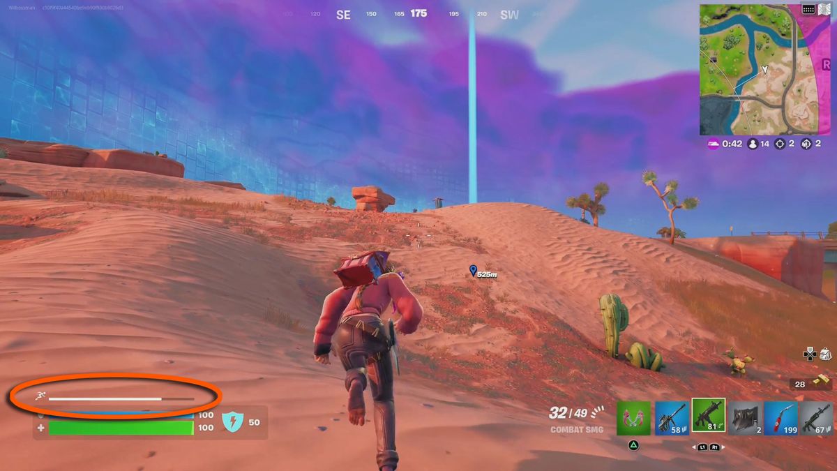 How to sprint in Fortnite | GamesRadar+