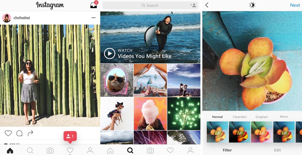 Instagram for Windows 10 Mobile with new UI and logo is now available ...