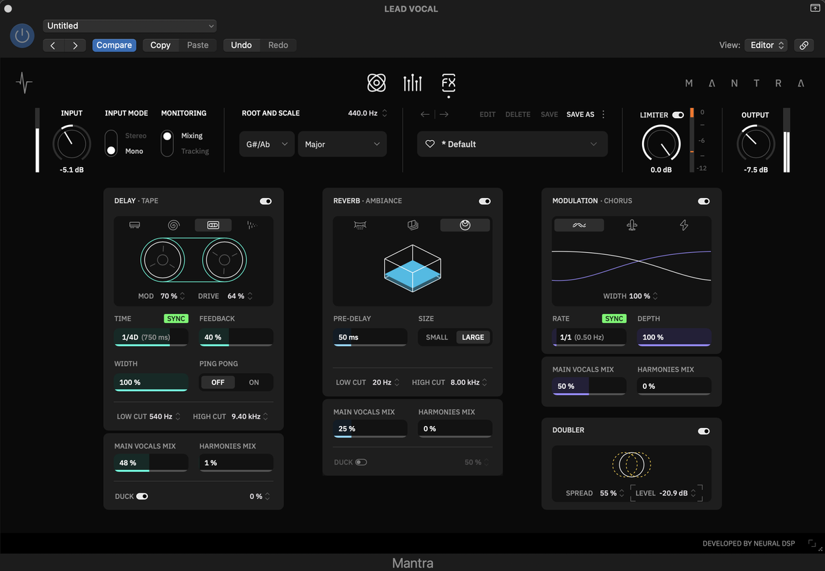 “Provides a quick solution for a wide range of vocal processing and ...