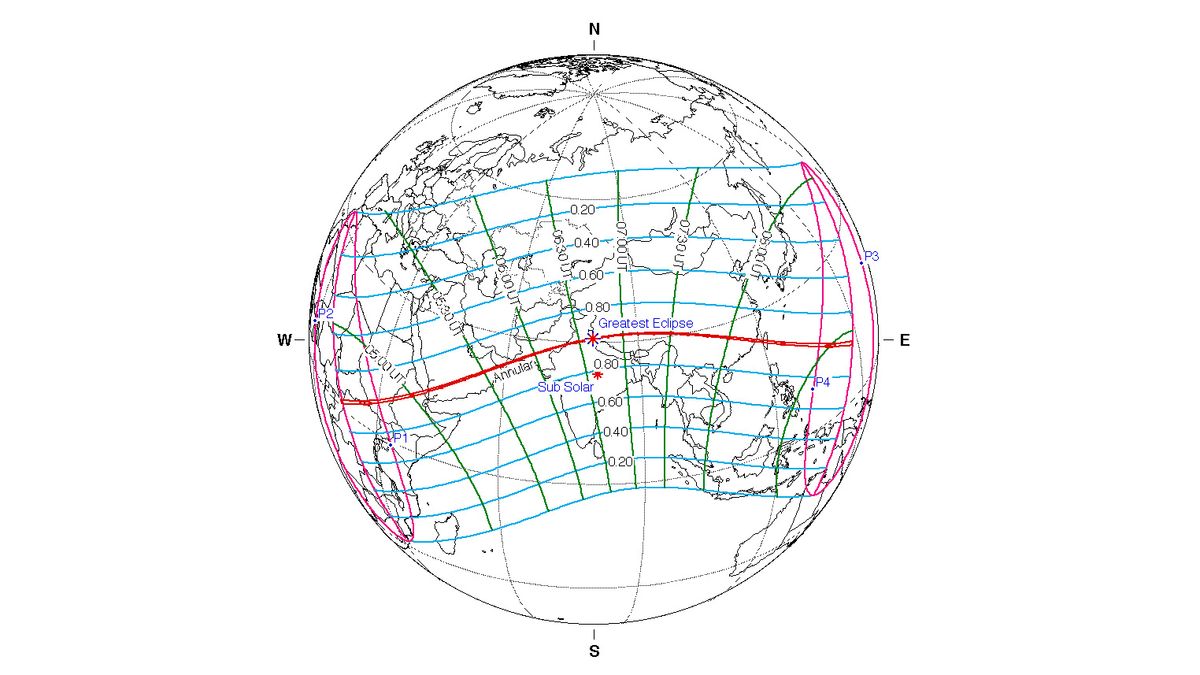 The 'ring of fire' solar eclipse of 2020 occurs Sunday. Here's how to ...