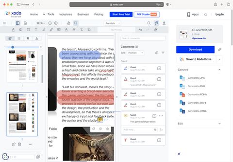 Xodo PDF editor review | TechRadar