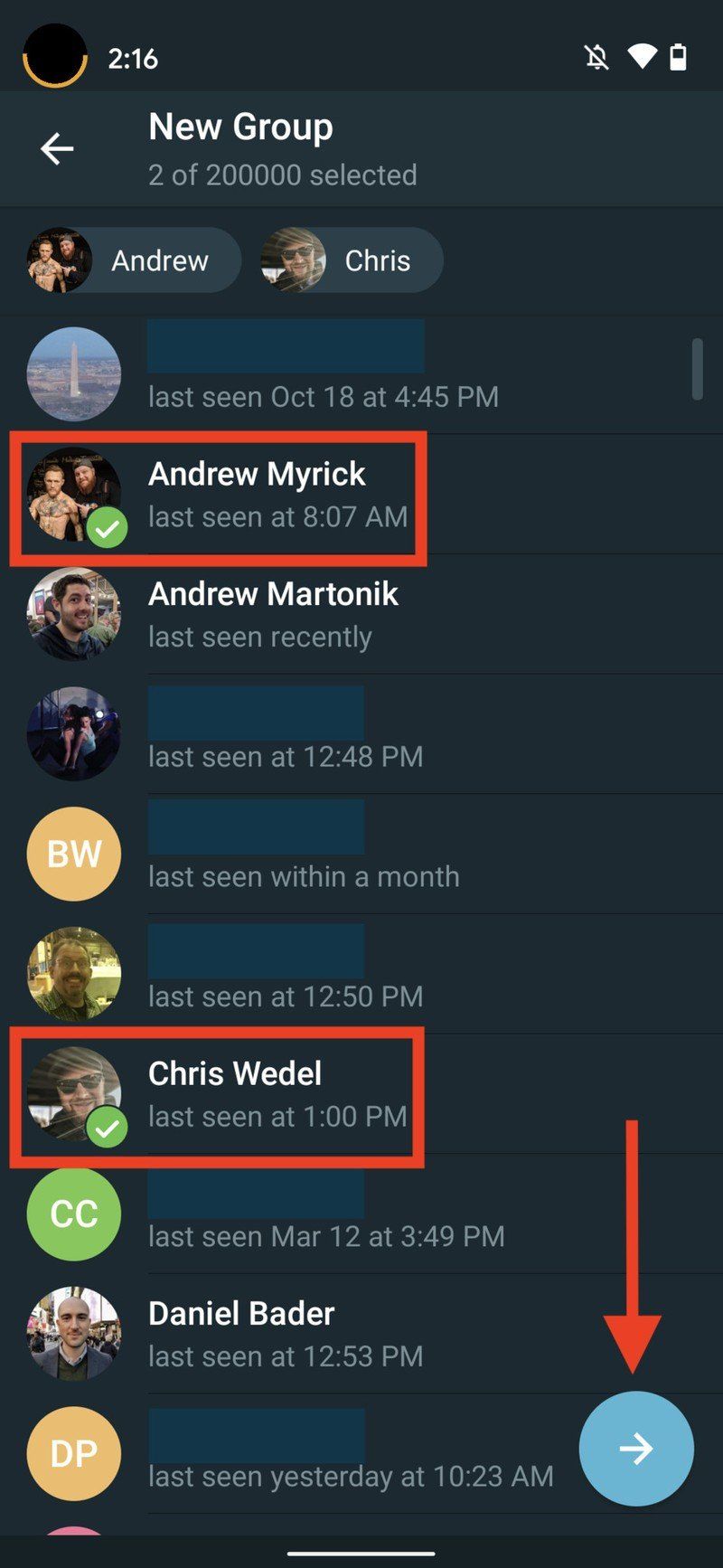 How to create group chats in Telegram | Android Central