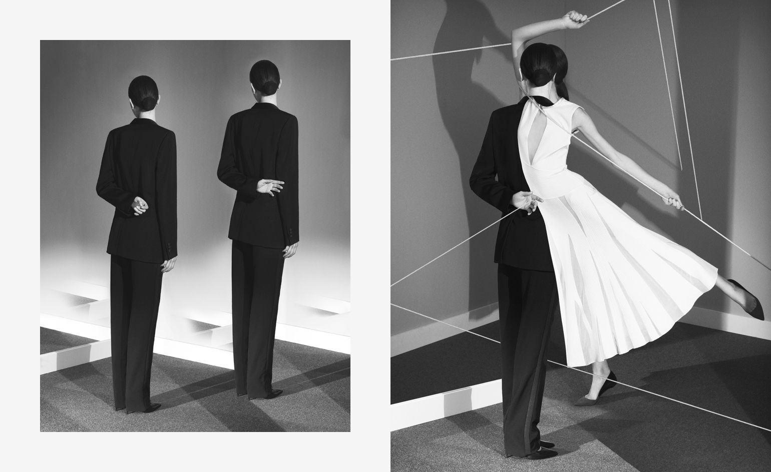 Artist Noé Sendas puts a surreal twist on this season's black and white ...