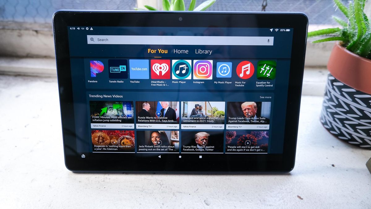 Amazon Fire HD 10 (2021) review: Best cheap tablet with amazing battery ...
