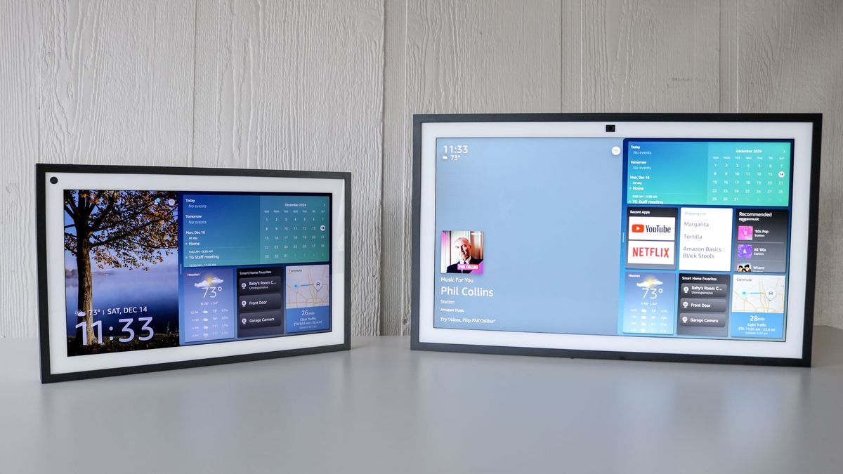 Amazon Echo Show 15 vs Echo Show 21: which wall-mountable smart display ...