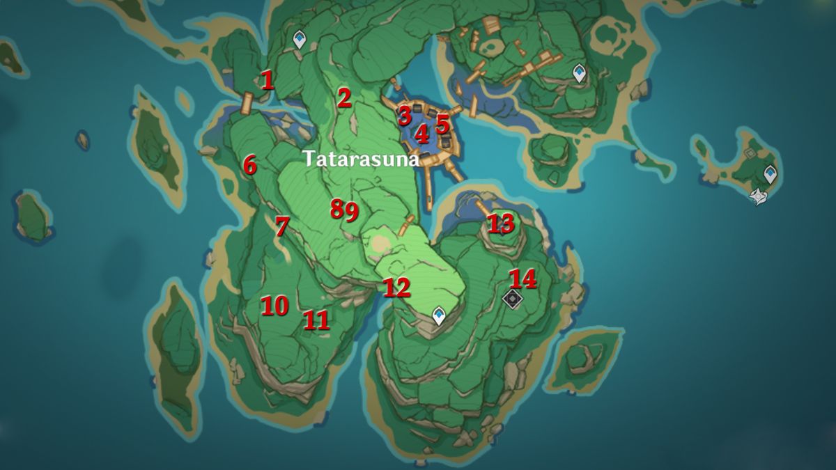 All Genshin Impact Electroculus locations | GamesRadar+