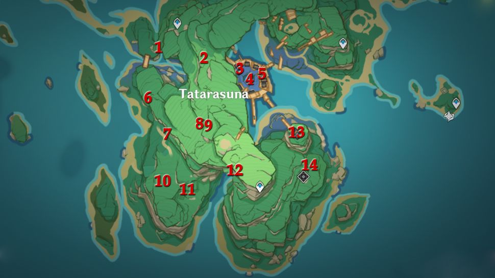 All Genshin Impact Electroculus locations | GamesRadar+