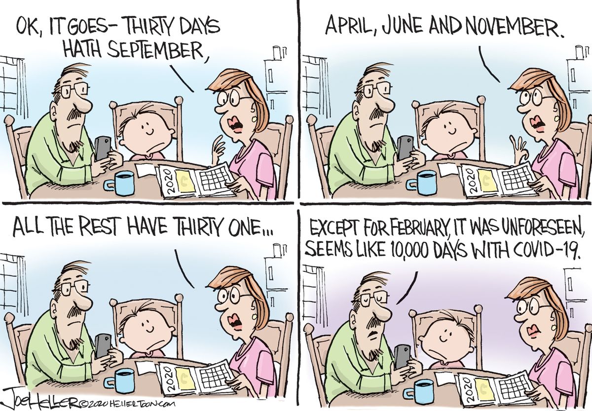 Editorial Cartoon U.S. February 2020 COVID | The Week