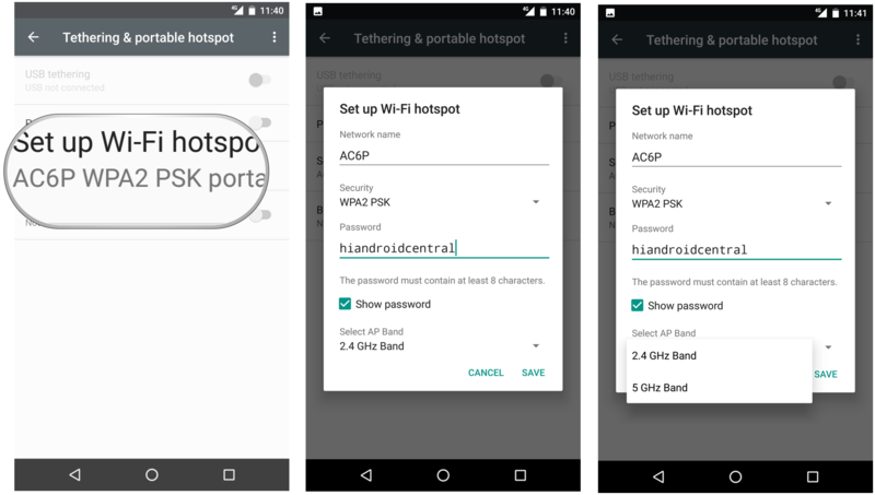 How to set up a Wi-Fi hotspot on an Android phone | Android Central
