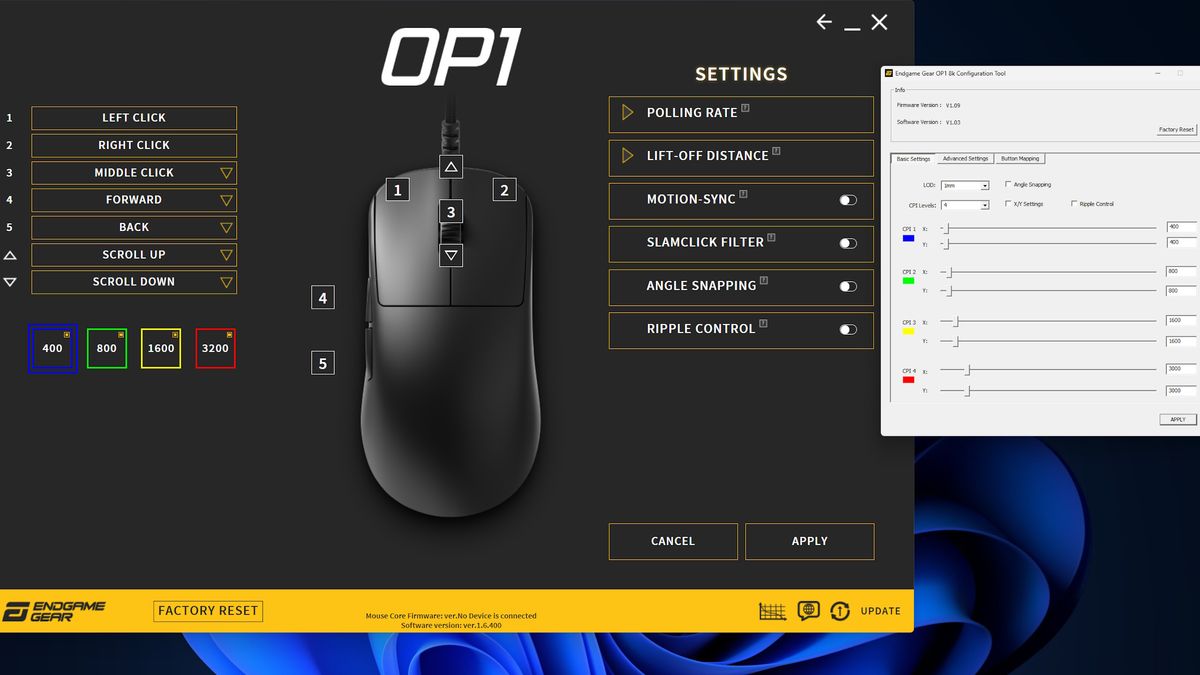 Endgame Gear OP1 8K wired gaming mouse review | PC Gamer