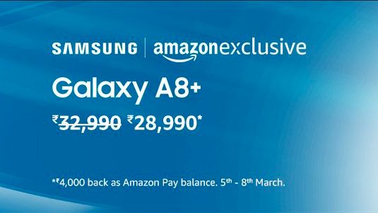 Samsung Carnival on Amazon: Up to Rs 8,000 cashback as Amazon Pay ...