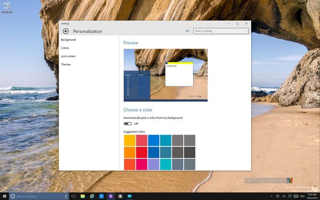 How to customize the Personalization settings in Windows 10 | Windows ...