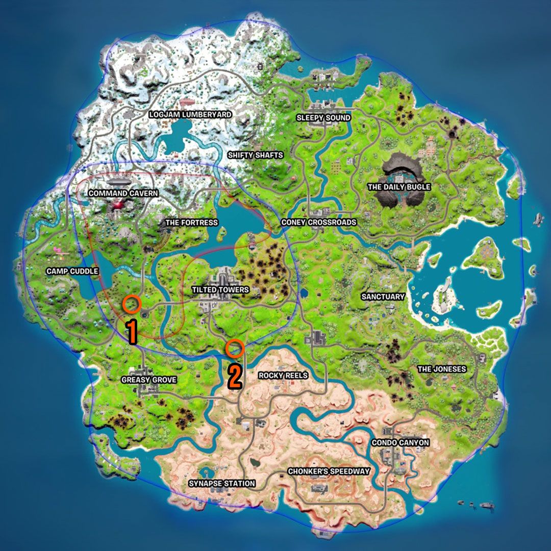 Where to find a Fortnite Sensor Backpack | GamesRadar+