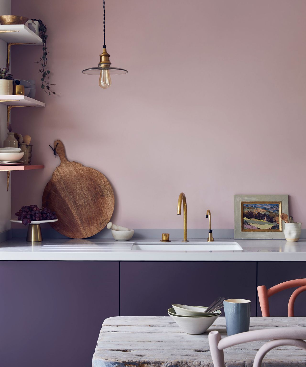 11 space-enhancing paint colors for small kitchens | Real Homes