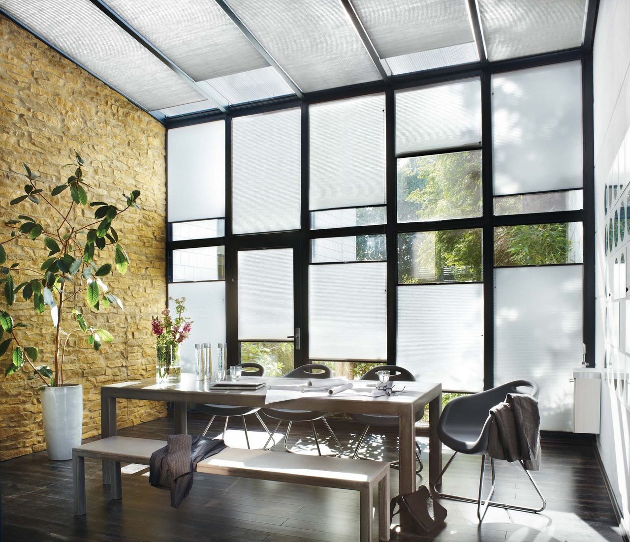 Buyer's guide to roof blinds for lofts and glazed extensions | Real Homes