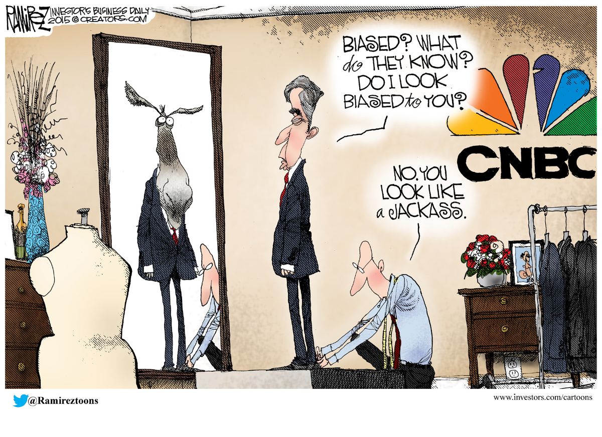 Editorial cartoon U.S. 2016 Debate Democrats | The Week