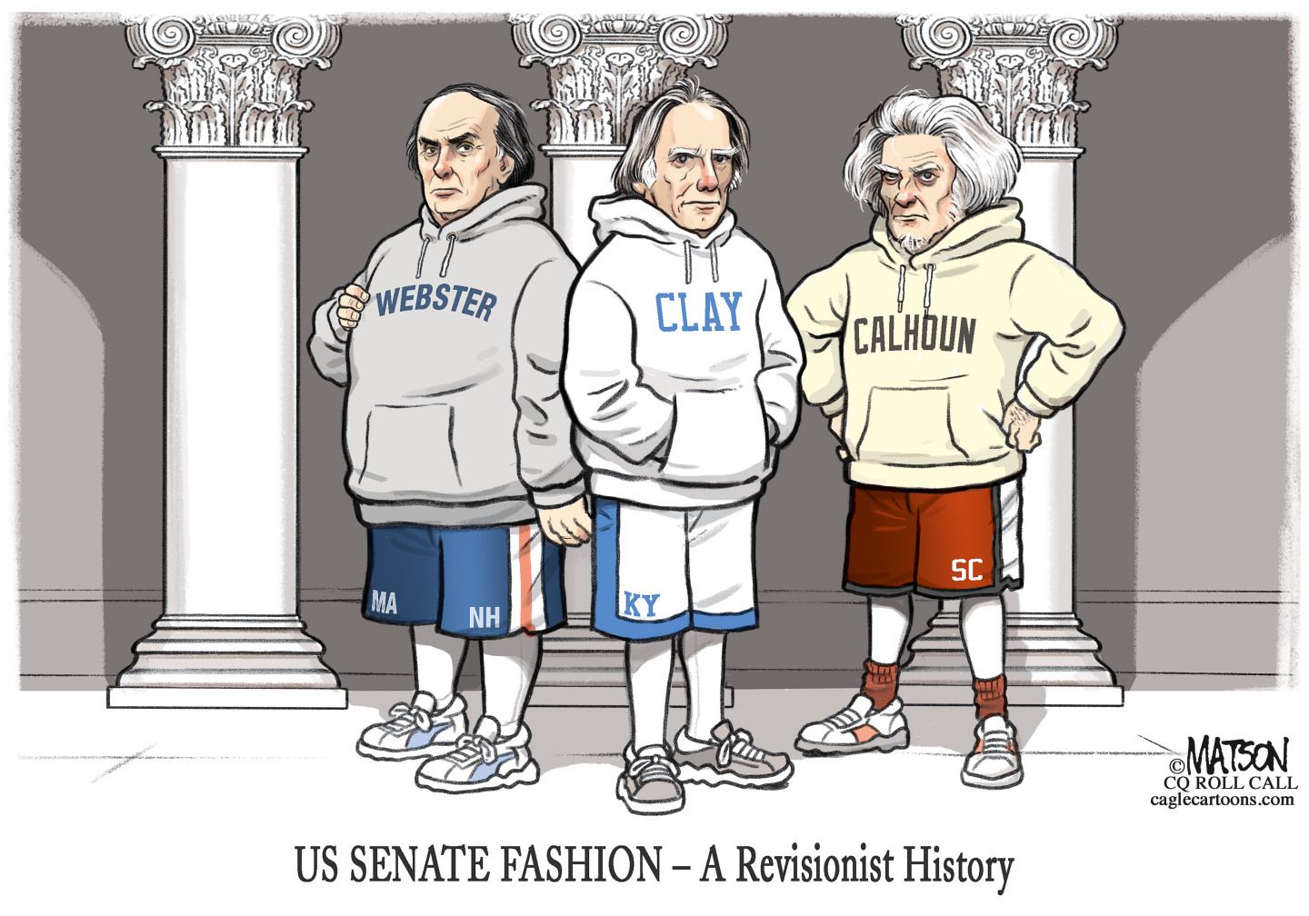 5 fashionably funny cartoons about the Senate dress code | The Week