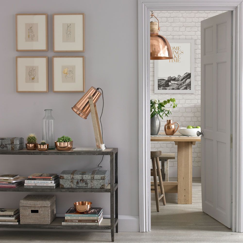 Gorgeous grey hallway ideas – moody dark tones to light pastel shades ...