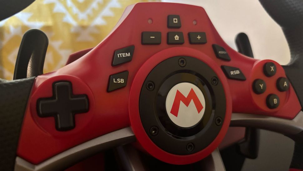 Hori Mario Kart Racing Wheel Pro Deluxe review: great for kids, one to ...