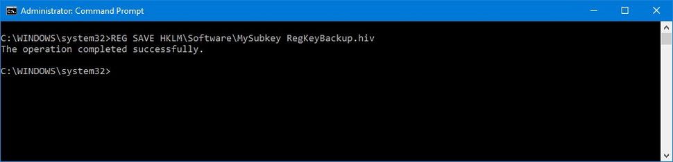 How to edit the Registry using Command Prompt on Windows 10 | Windows ...