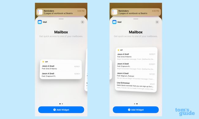 iOS 15 widgets: Here’s all the new widgets coming to your iPhone | Tom ...