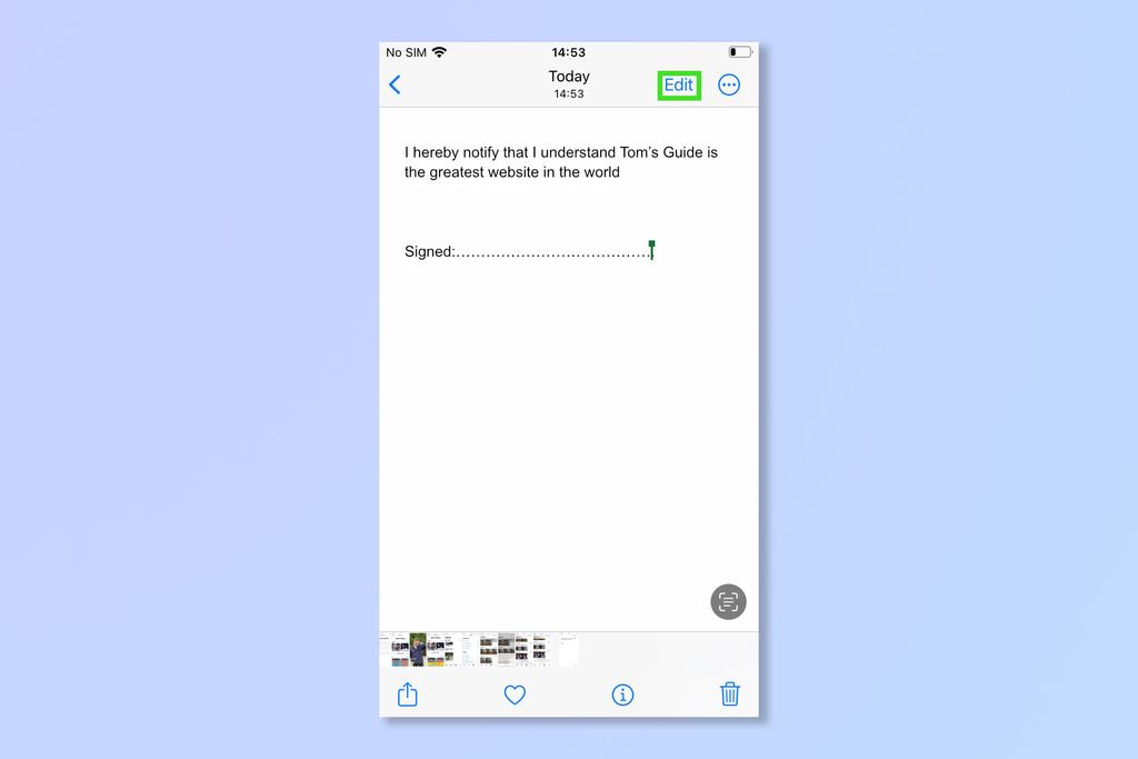 How to sign documents on iPhone | Tom's Guide