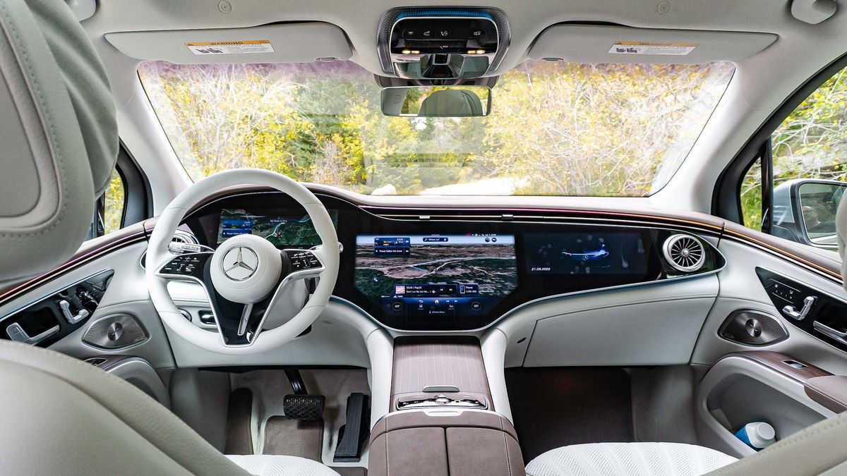 Mercedes EQS SUV first drive: The most luxurious electric off-roader ...