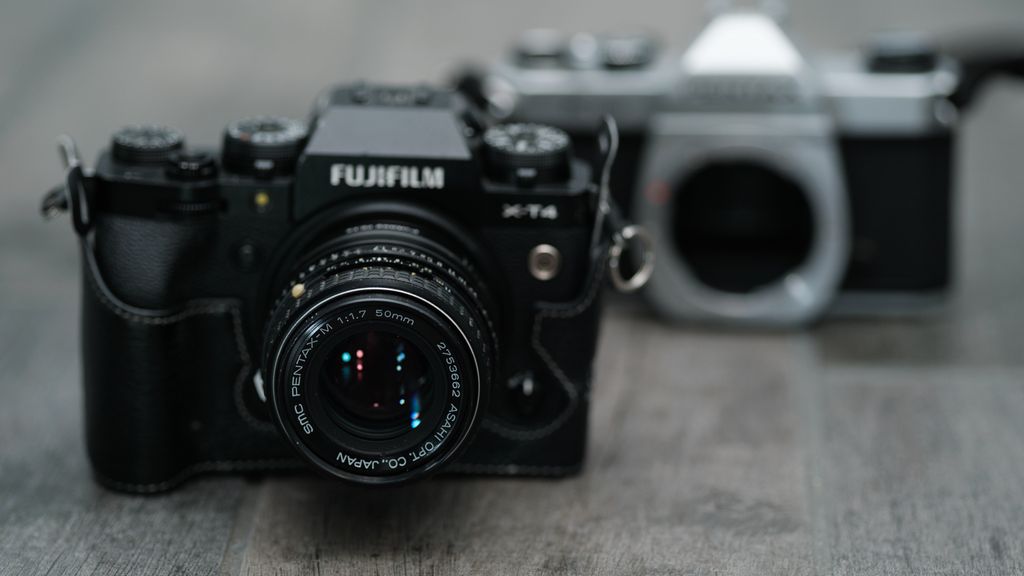 I took an old lens from my favorite film camera – and put it on my ...