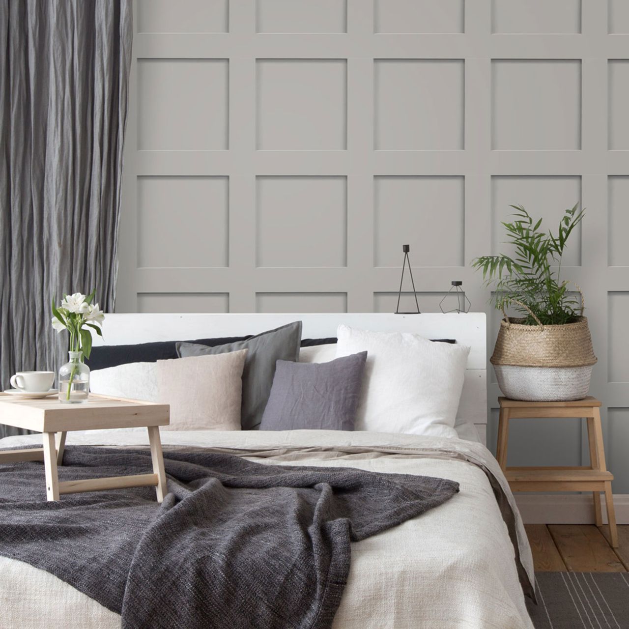 13 bedroom wall panelling ideas for texture and interest | Ideal Home