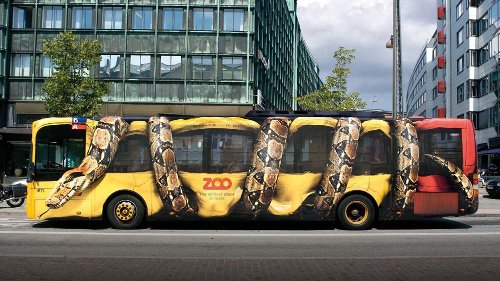 10 ingenious bus wraps that will make you look twice | Creative Bloq