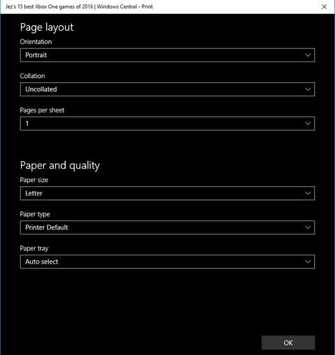 How to print from Edge for Windows 10 | Windows Central
