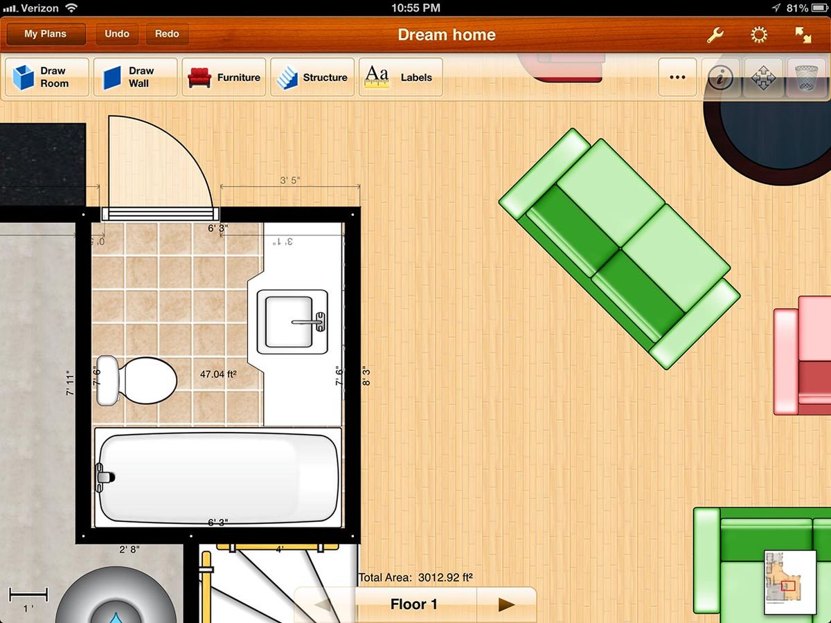 Floorplans for iPad review: Design beautiful detailed floor plans | iMore