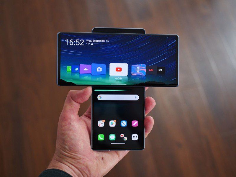 LG Wing hands-on preview: The weirdest phone of 2020? | Android Central