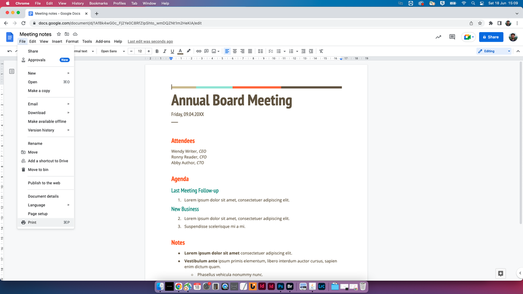 How To Print From Google Docs Top Ten Reviews