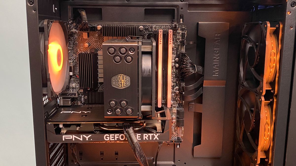 Maingear MG-1 Silver (Shroud Edition) Review: Strong Starter Rig | Tom's Hardware