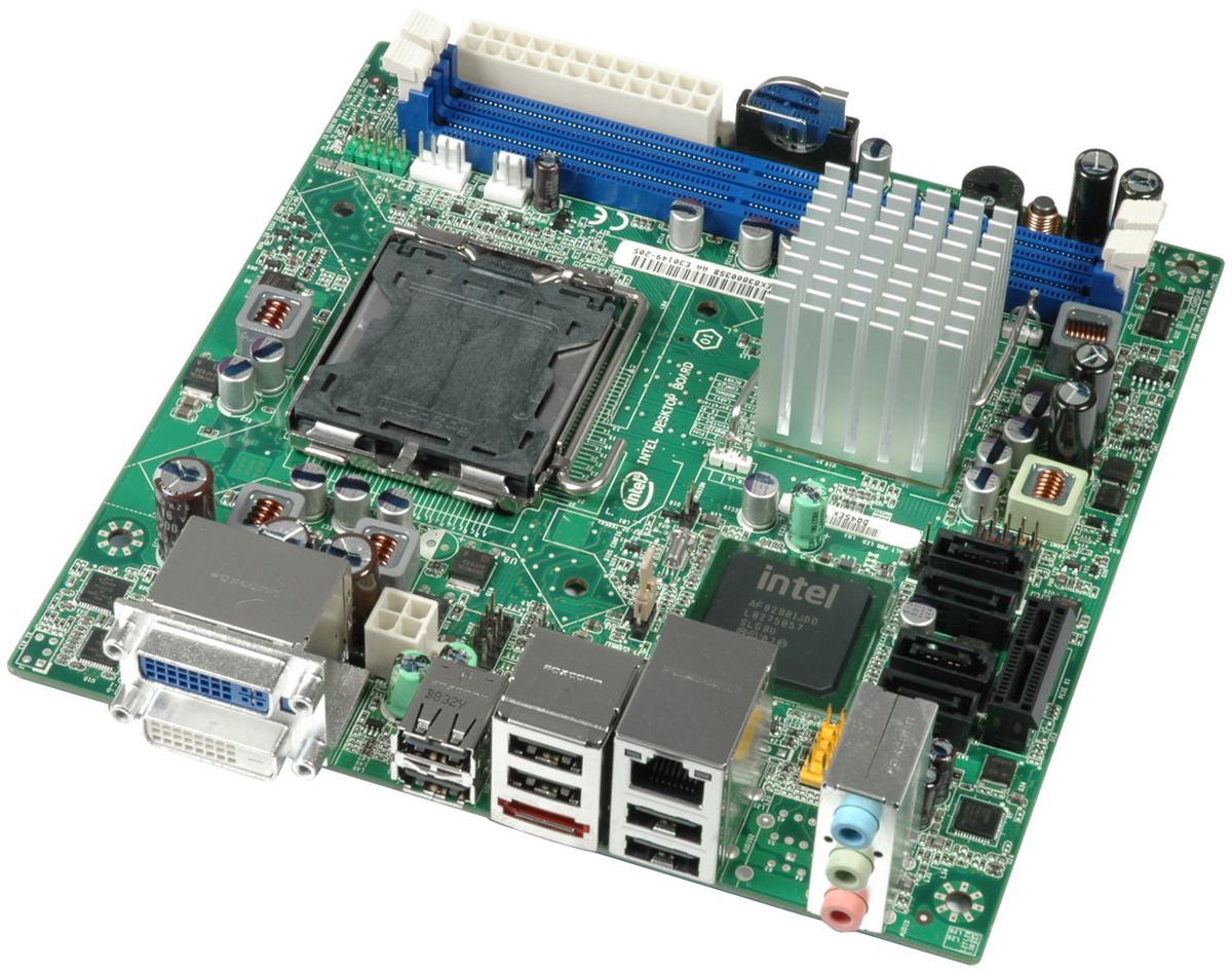 Mini-ITX Motherboard: Intel DQ45EK (LGA 775) - Mini-ITX: Two Cases And Four Motherboards ...