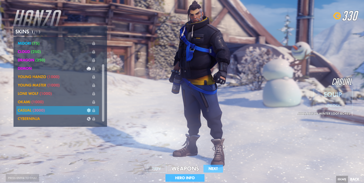 Overwatch Winter Wonderland skins revealed | PC Gamer