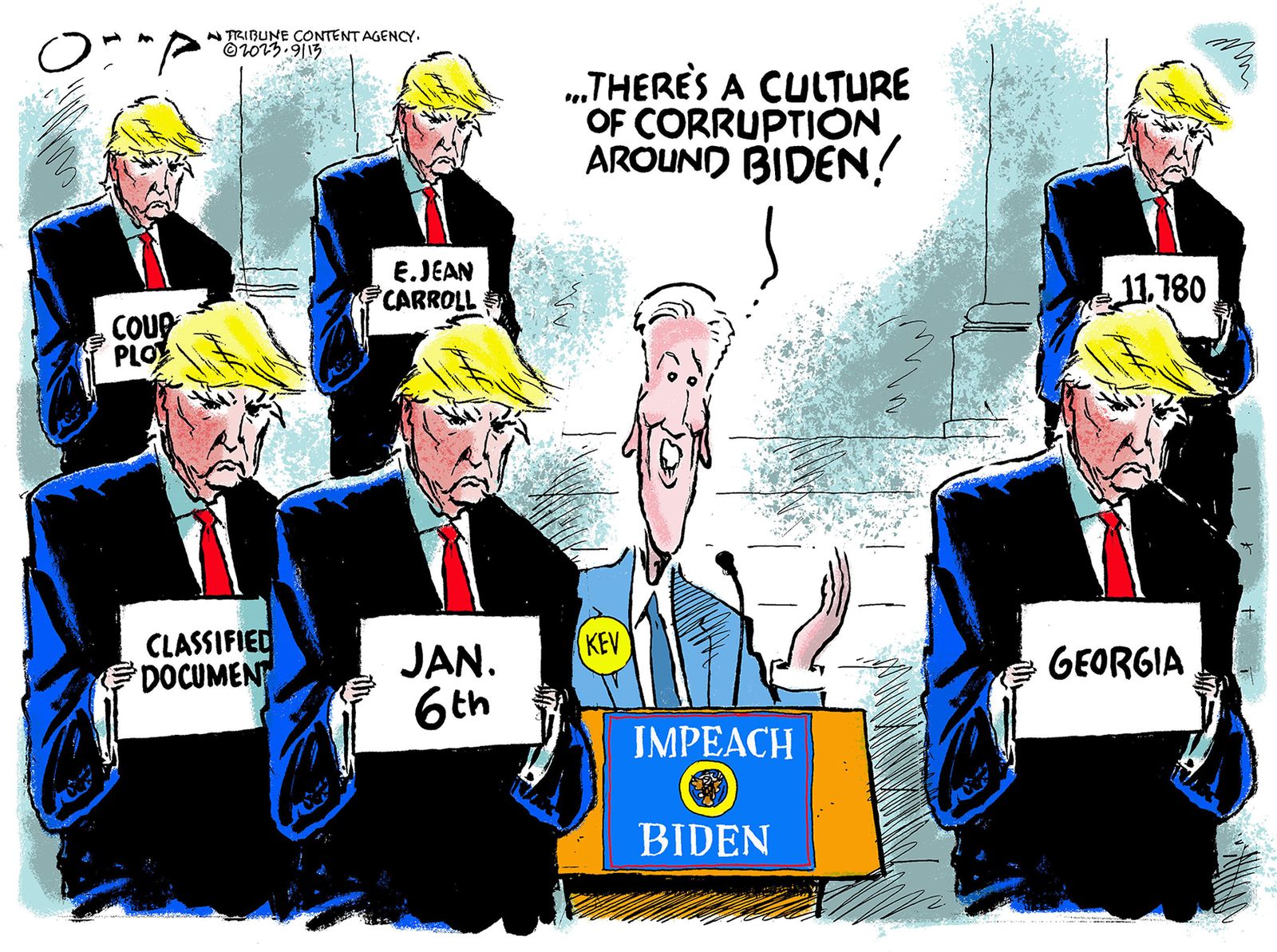 5 unimpeachably funny cartoons about Kevin McCarthy | The Week