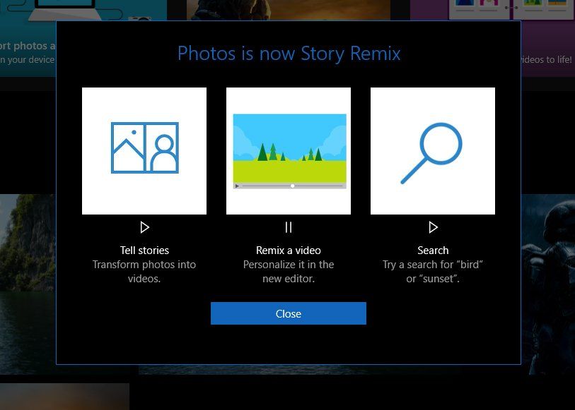 Microsoft renames Windows 10 Photos app to Story Remix for Insiders ...