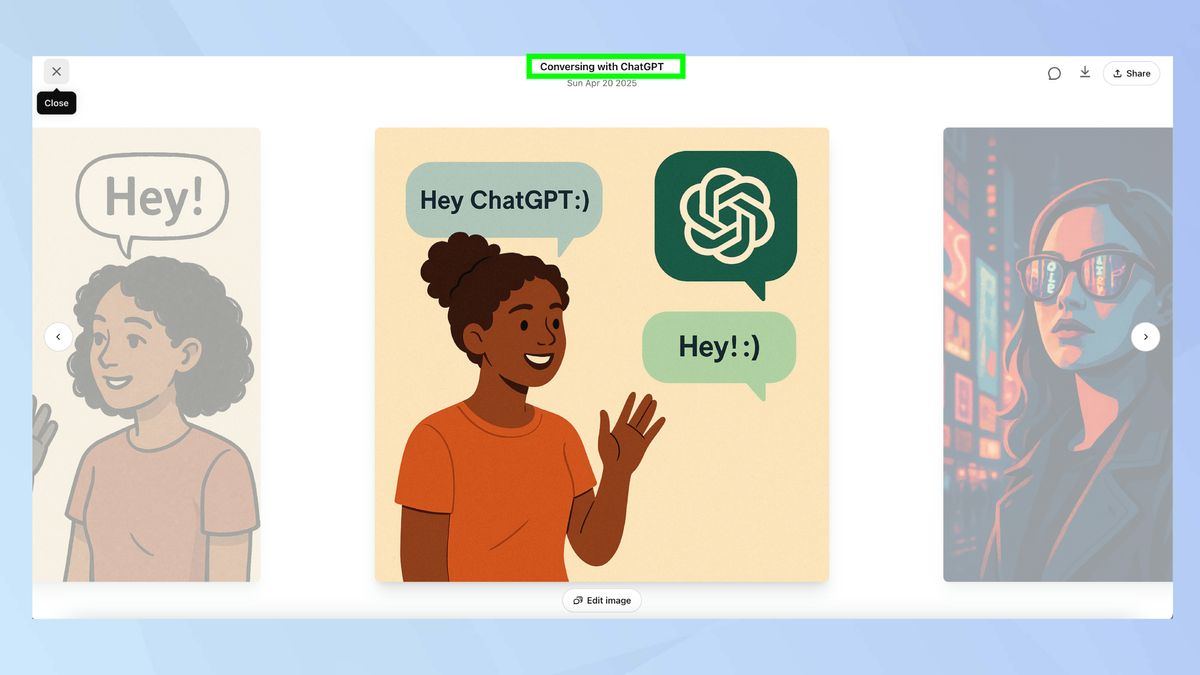 How to use ChatGPT's new image library feature | Tom's Guide