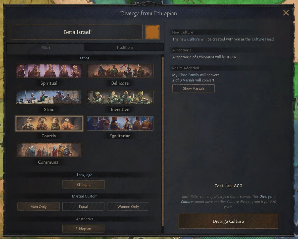 How to build a hybrid culture in Crusader Kings 3: Royal Court | PC Gamer